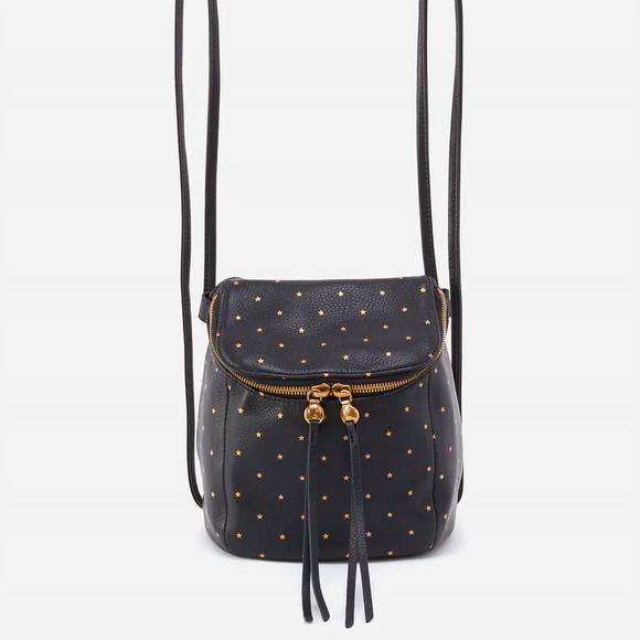 HOBO | Bags | New Hobo Fern Convertible Backpack In Black Star | Poshmark